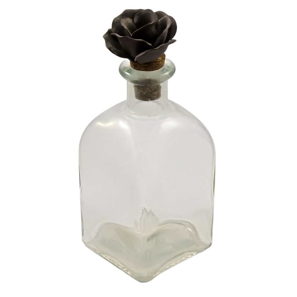 French Bottles Flower Cork Stoppers in a Wire Basket circa 1950s ...