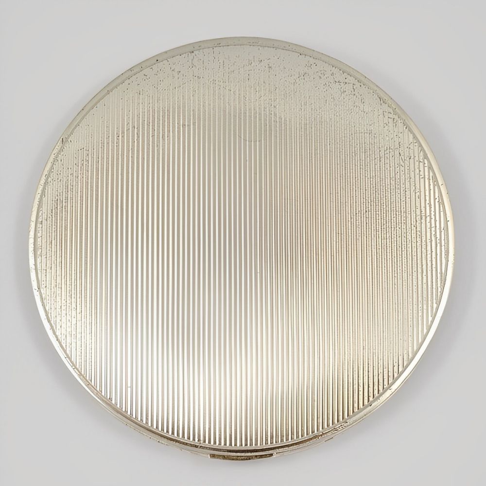West Germany Sterling Silver Powder Compact circa 1950s | Arabella Bianco